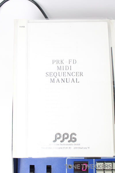 Ppg Prk Fd Processor Keyboard For Sale Works With Wave 2 3 Tone Tweakers Inc