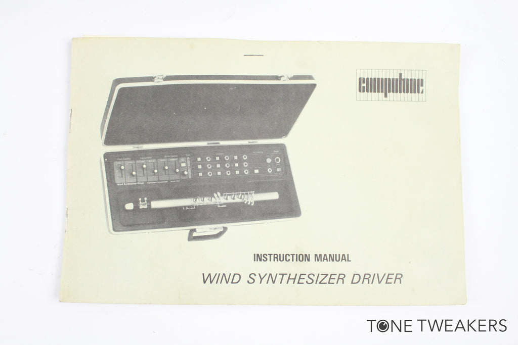 Computone Lyricon Wind Synthesizer Driver Needs Restoration – Tone ...