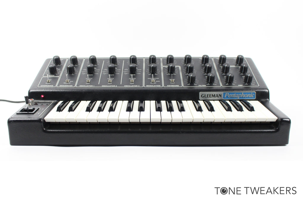 For Sale Gleeman Pentaphonic Black Syntthesizer Professionally Serviced ...