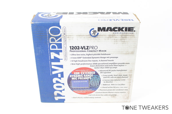 Mackie 1202 VLZ Pro in original box with manual For Sale – Tone ...