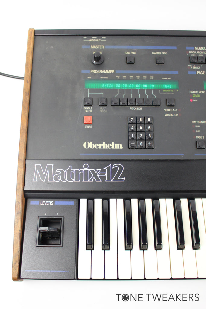 For Sale Oberheim Matrix-12 Meticulously Refurbished by Professionals ...