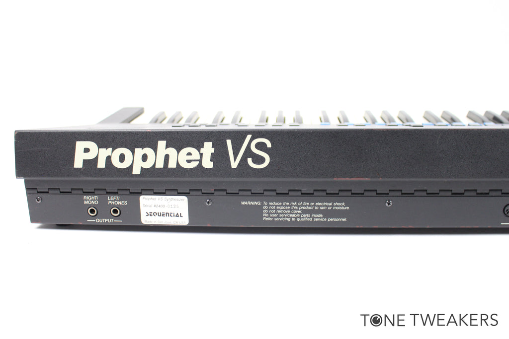 Sequential Circuits Prophet VS For Sale Meticulously Refurbished – Tone ...