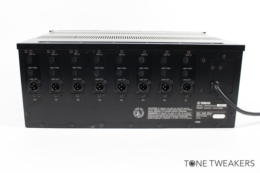 Yamaha TX816 TX216 For Sale Pro Serviced 8 DX7s FM Synths in a Rack ...