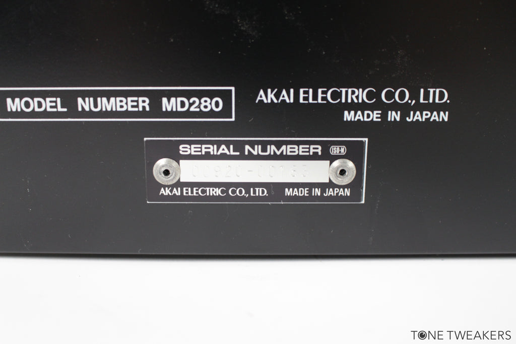 Akai S612 with MD280 For Sale – Tone Tweakers Inc.