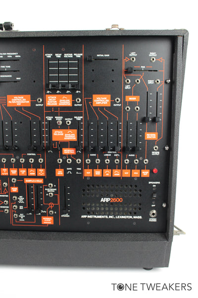 ARP 2600 Model 2601 For Sale - Black+Orange Restored & Future-Proofed ...