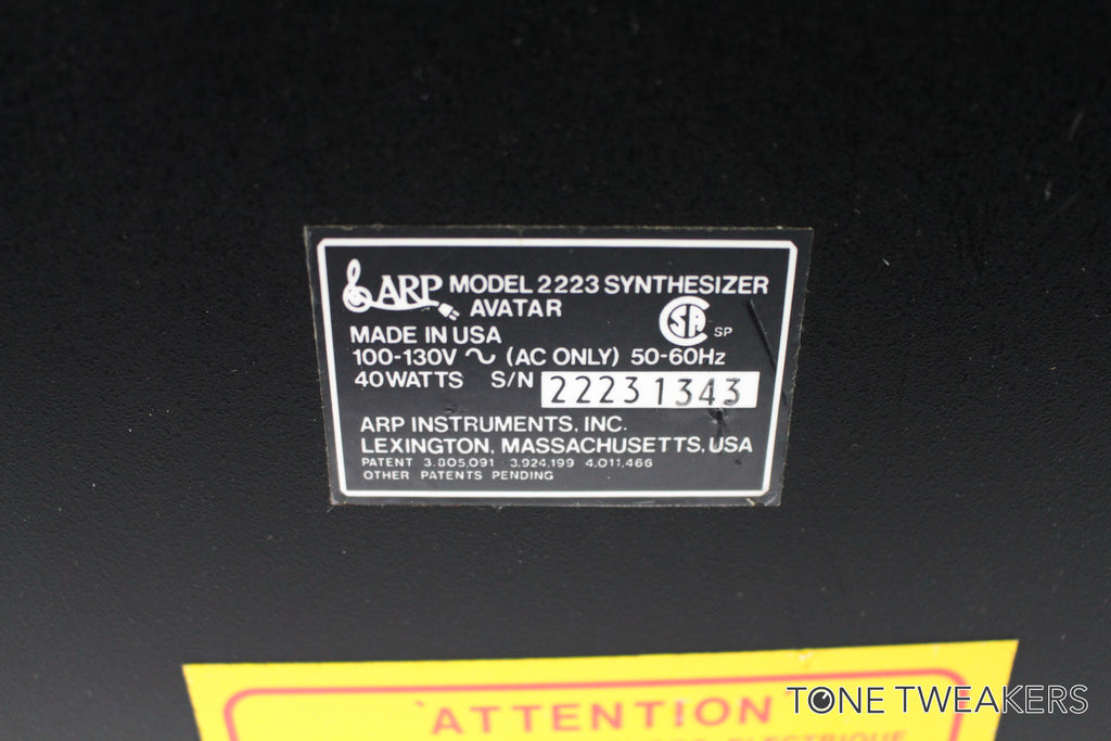 ARP Avatar w/ CMS Patchpoint Mods For Sale – Tone Tweakers Inc.