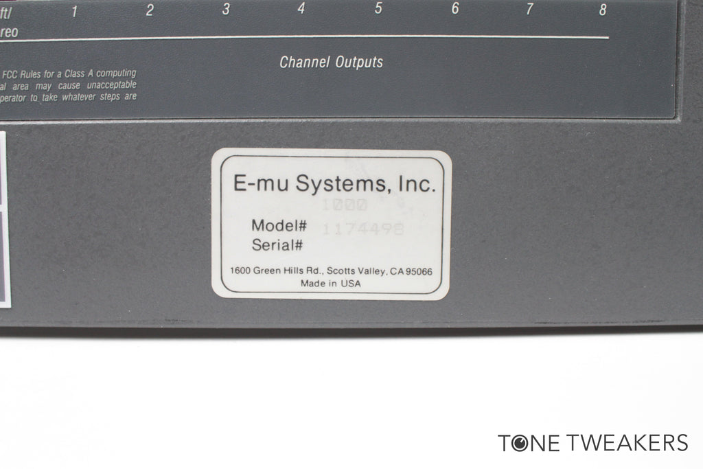 Emu Emax Keyboard For Sale – Tone Tweakers Inc.