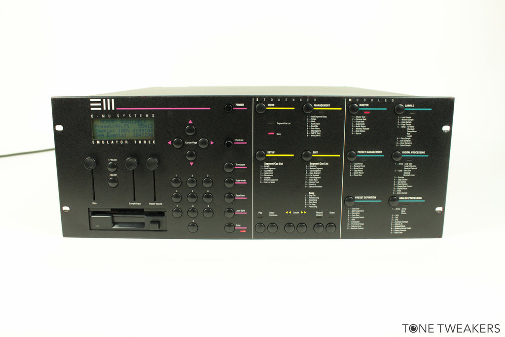Emu EIII Rack Emulator Three – Tone Tweakers Inc.