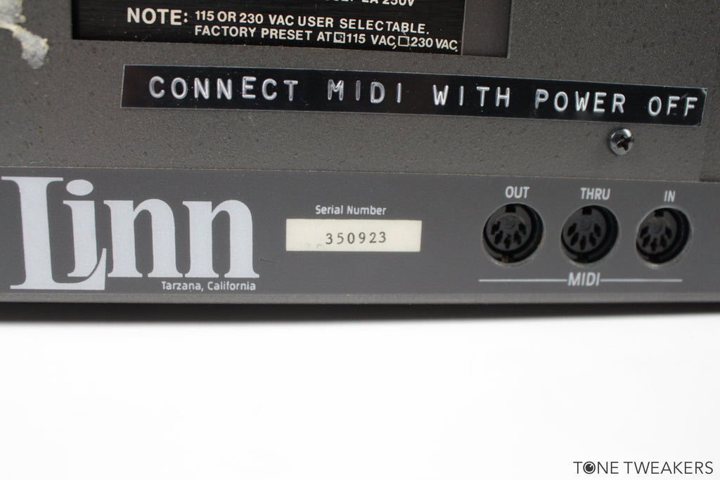 Linn 9000 Sampler Drum Machine Sequencer For Sale – Tone Tweakers Inc.
