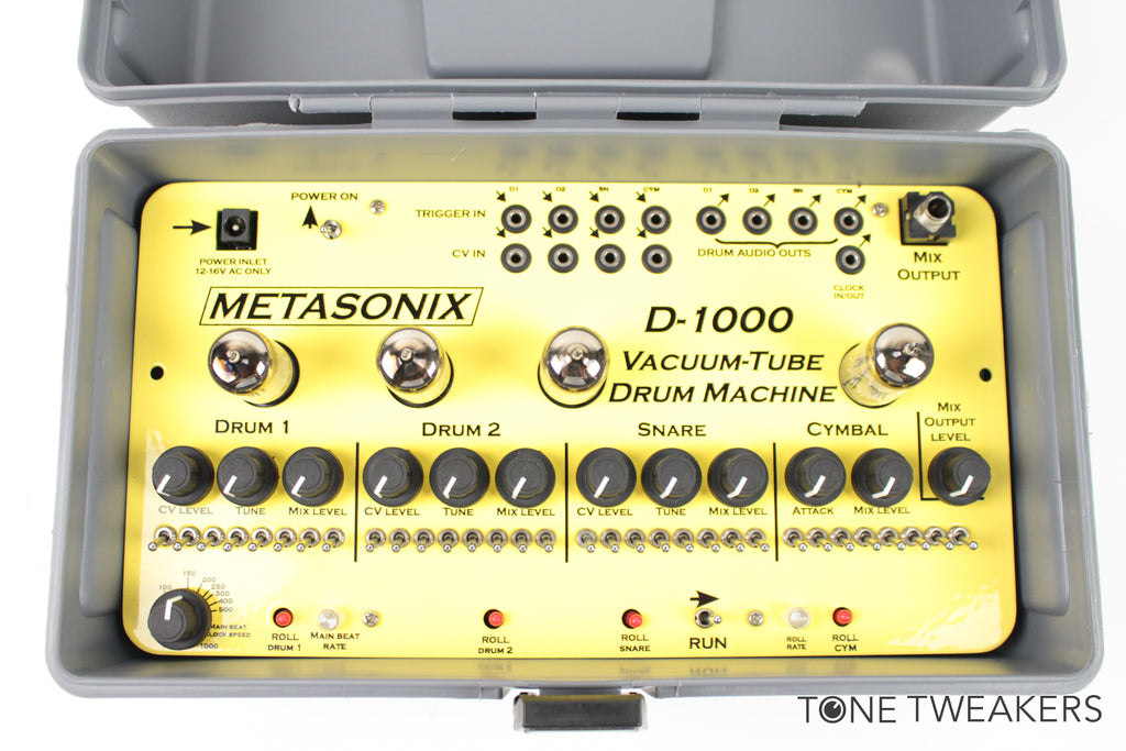 Metasonix D-1000 Vacuum Tube Drum Machine For Sale – Tone Tweakers Inc.