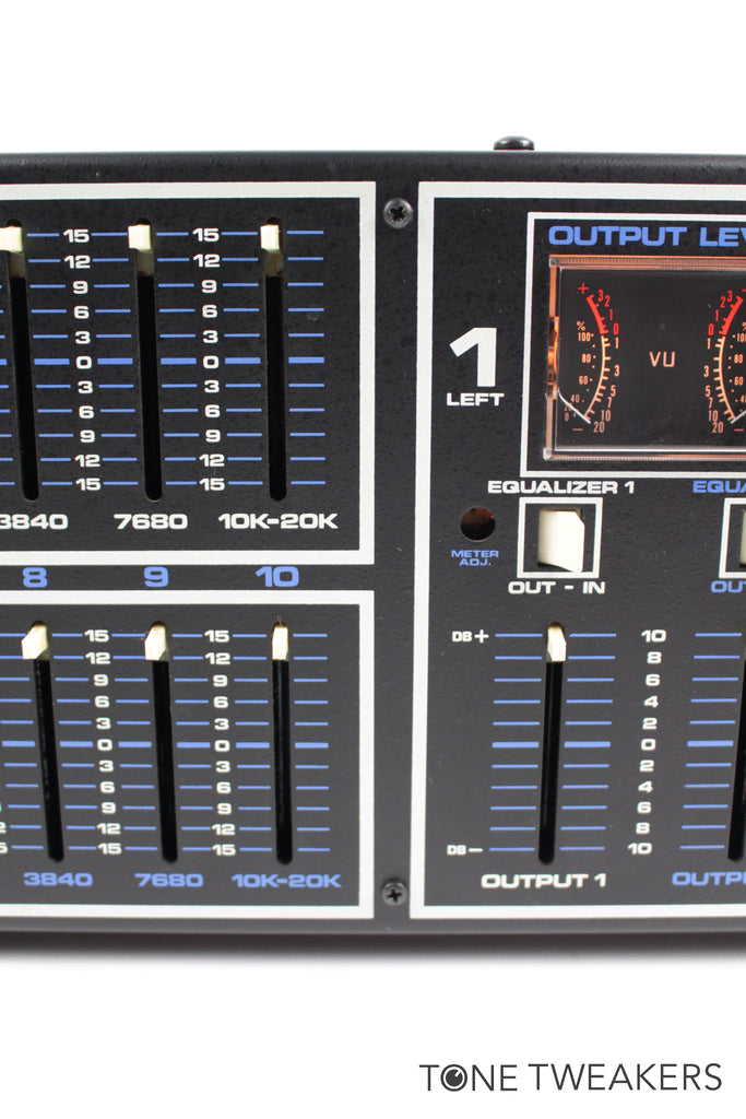 Vintage Tapco 2200 Graphic Equalizer In Original Box For Sale – Tone ...